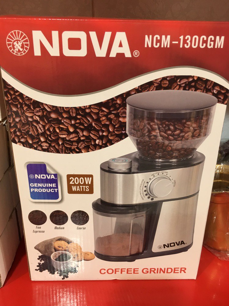 آسیاب قهوه برقی نوا مدل NOVA NCM-130CGM – فروشگاه عسلویه کالا