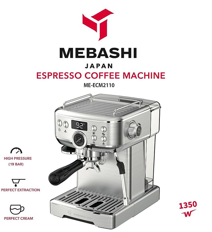 اسپرسو ساز مباشی مدل: ME-ECM 2110 – فروشگاه عسلویه کالا